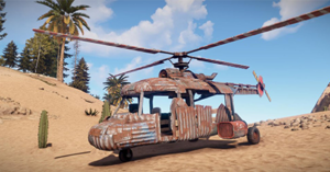 Buy Rust Scrap Transport Helicopter
